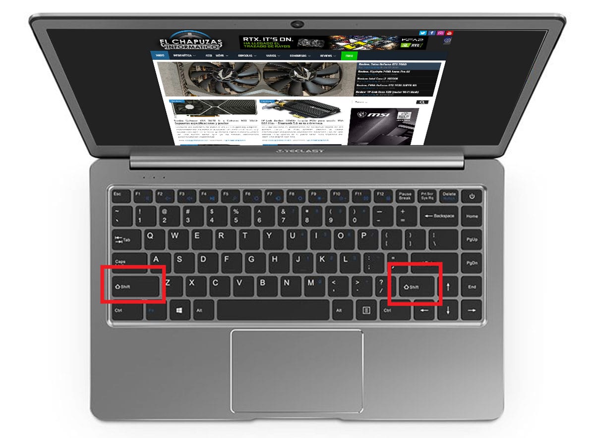 ¿Qué hace la tecla SHIFT? Todas las funciones explicadas.